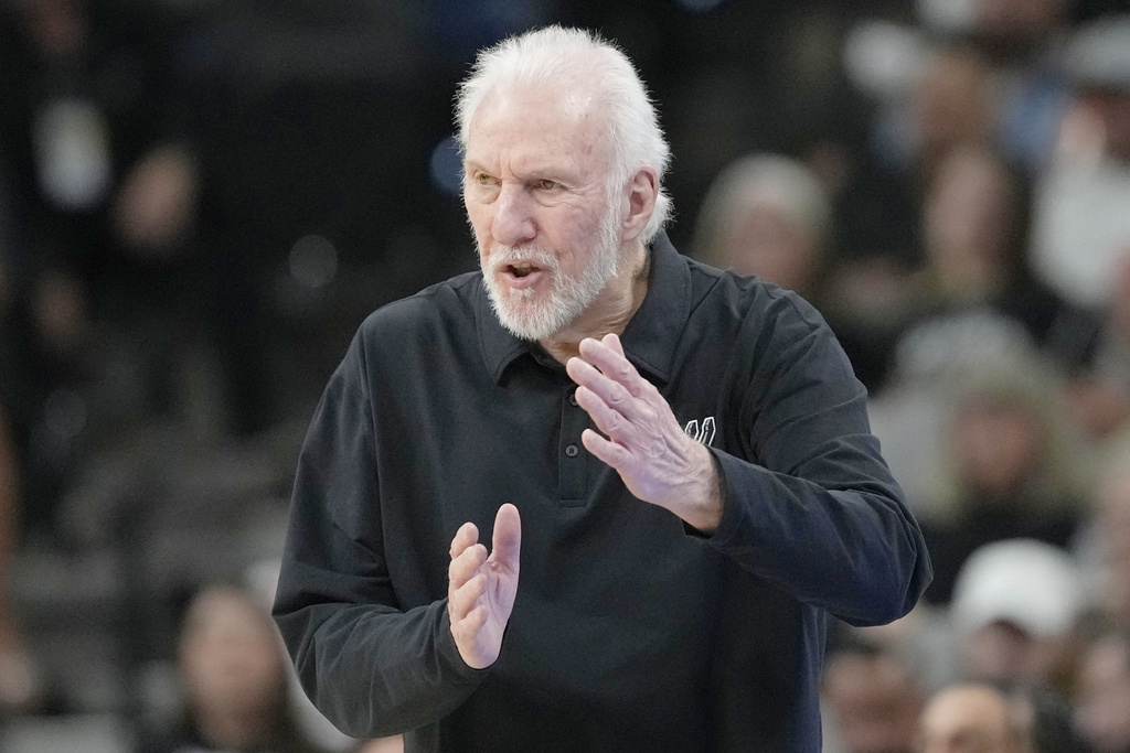 Popovich says he will not return to the Spurs this season, has hope of ...