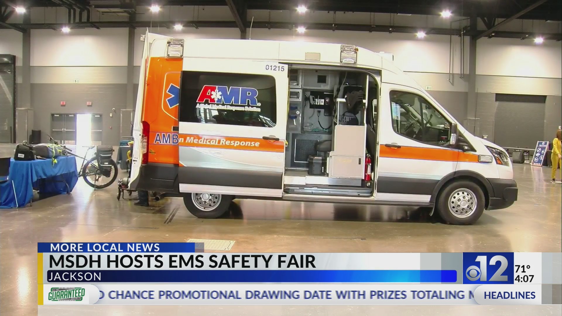 MSDH hosts EMS Safety Fair