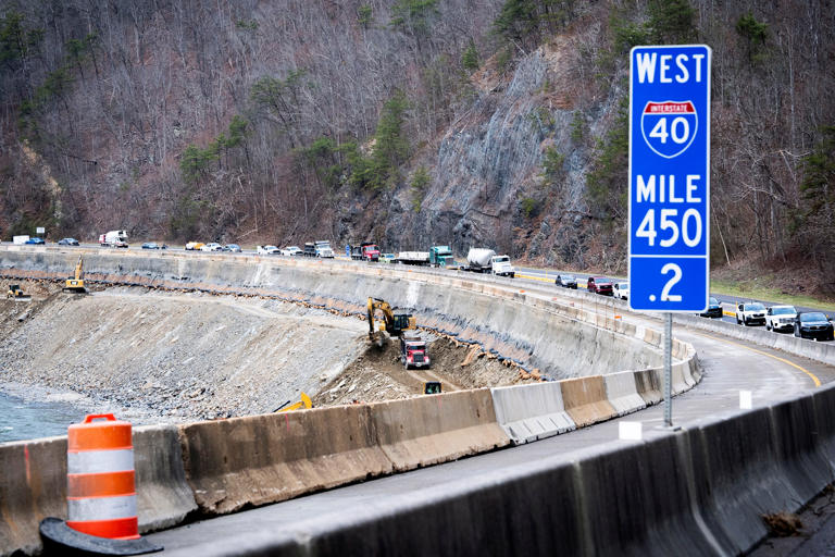 Interstate 40 reopens at North Carolina-Tennessee with major backups
