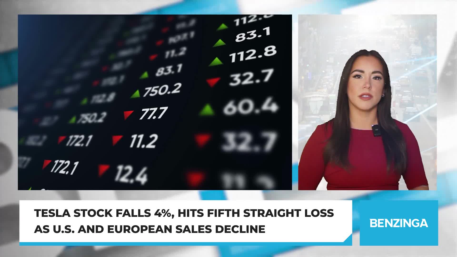 Tesla Stock Falls 4%, Hits Fifth Straight Loss as U.S. and European ...