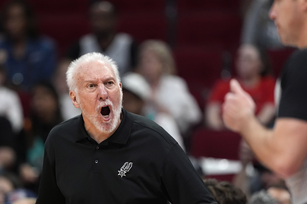 Popovich says he will not return to the Spurs this season, has hope of ...