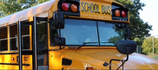 Police investigate after school bus carrying students was hit by car