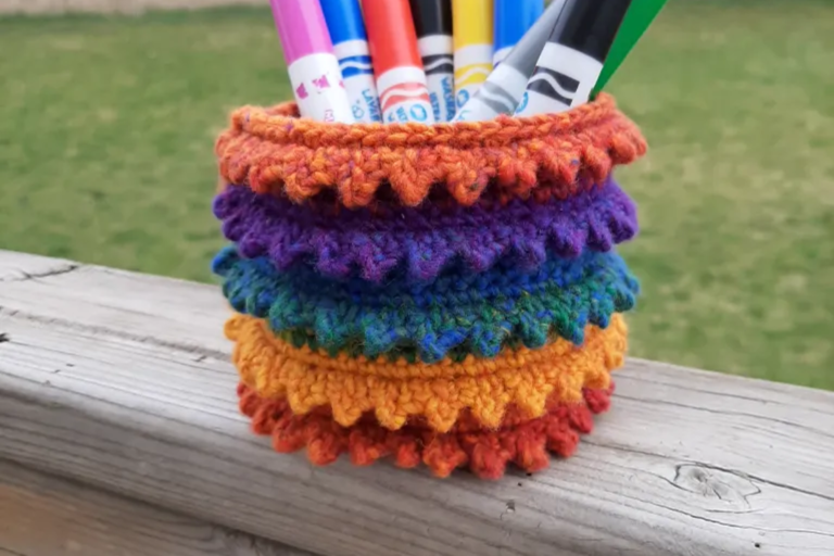 Crochet Pencil Holder Patterns