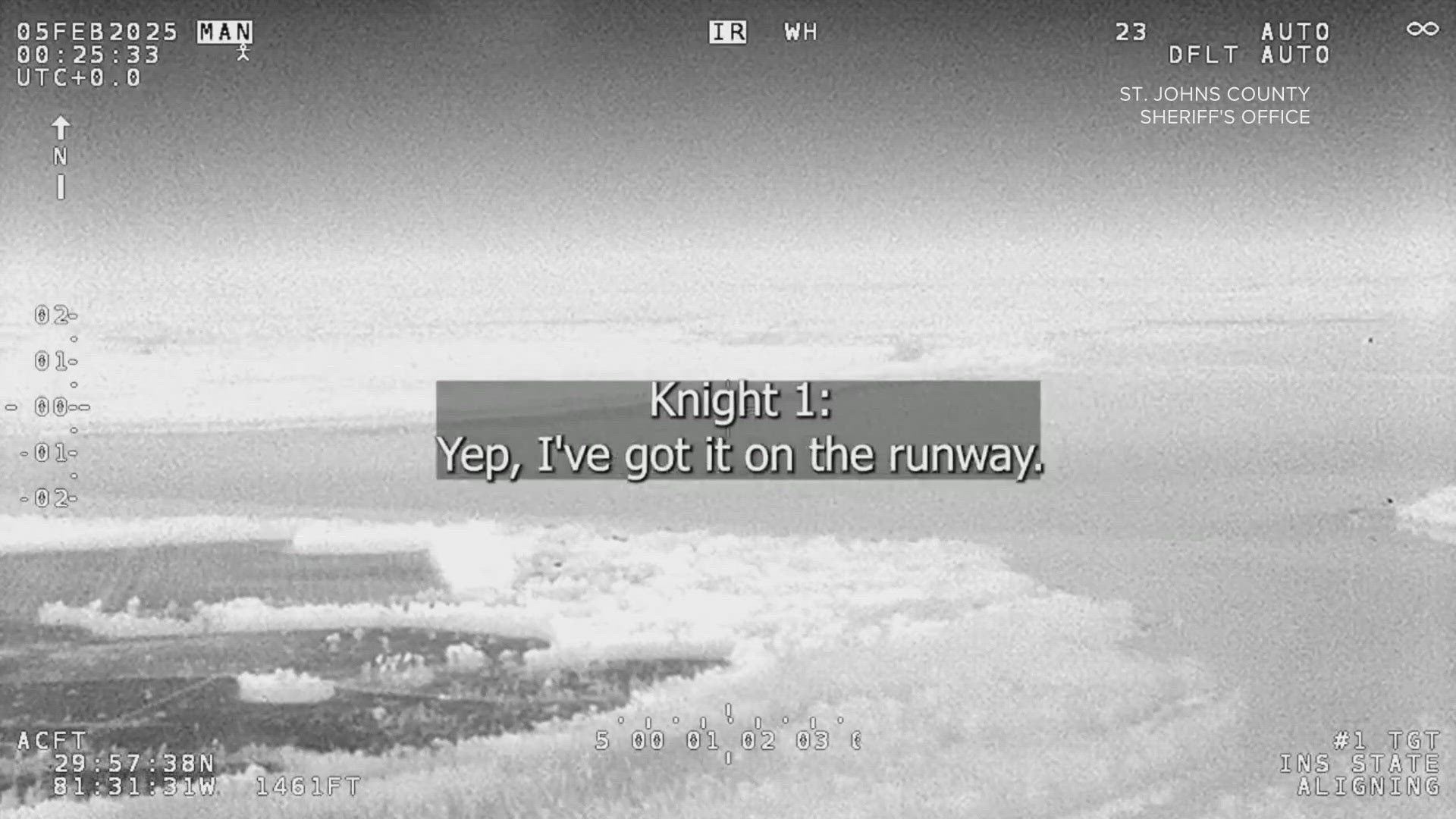 Plane landed safely on Clay County runway after spotlight assist from ...