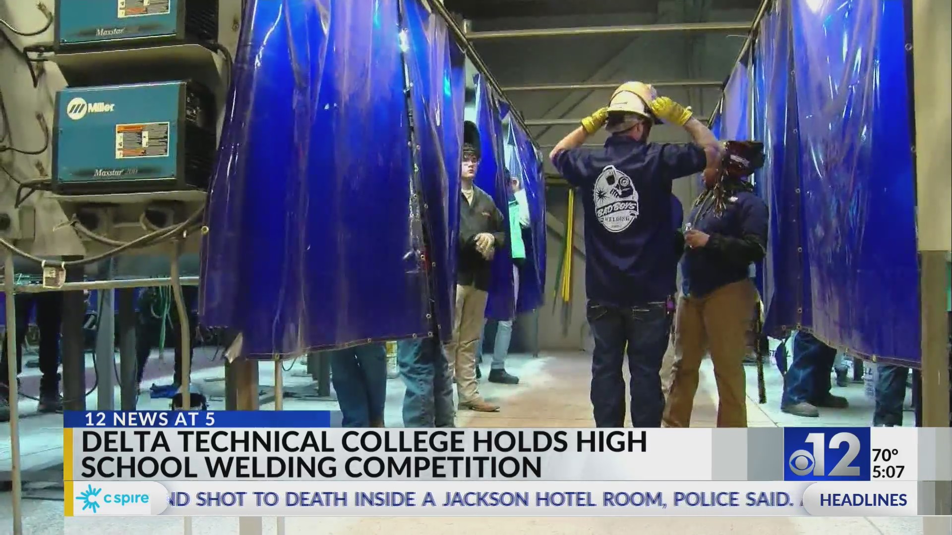 Delta Technical College holds high school welding competition