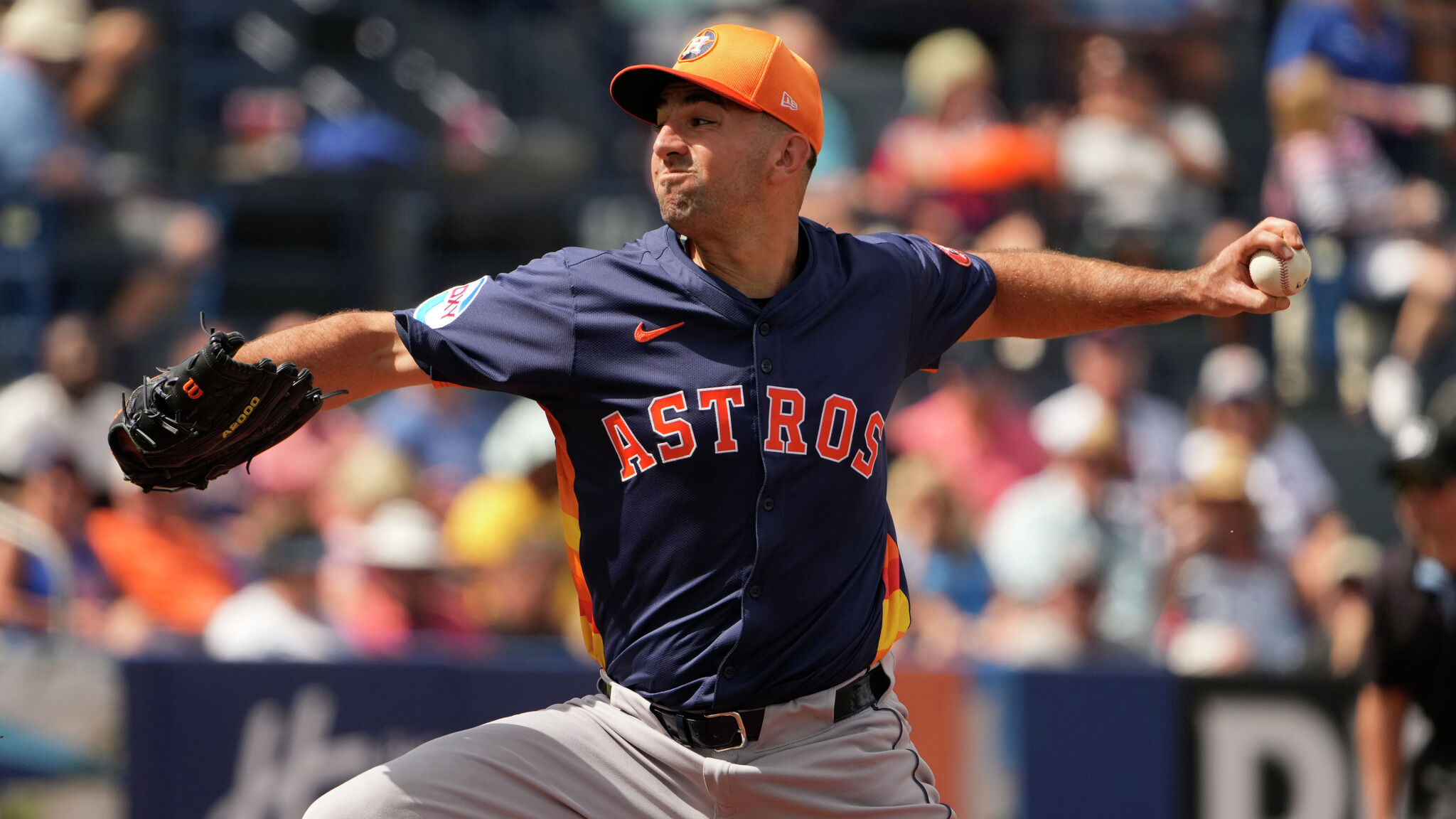 Colton Gordon confident at Houston Astros spring training after being ...