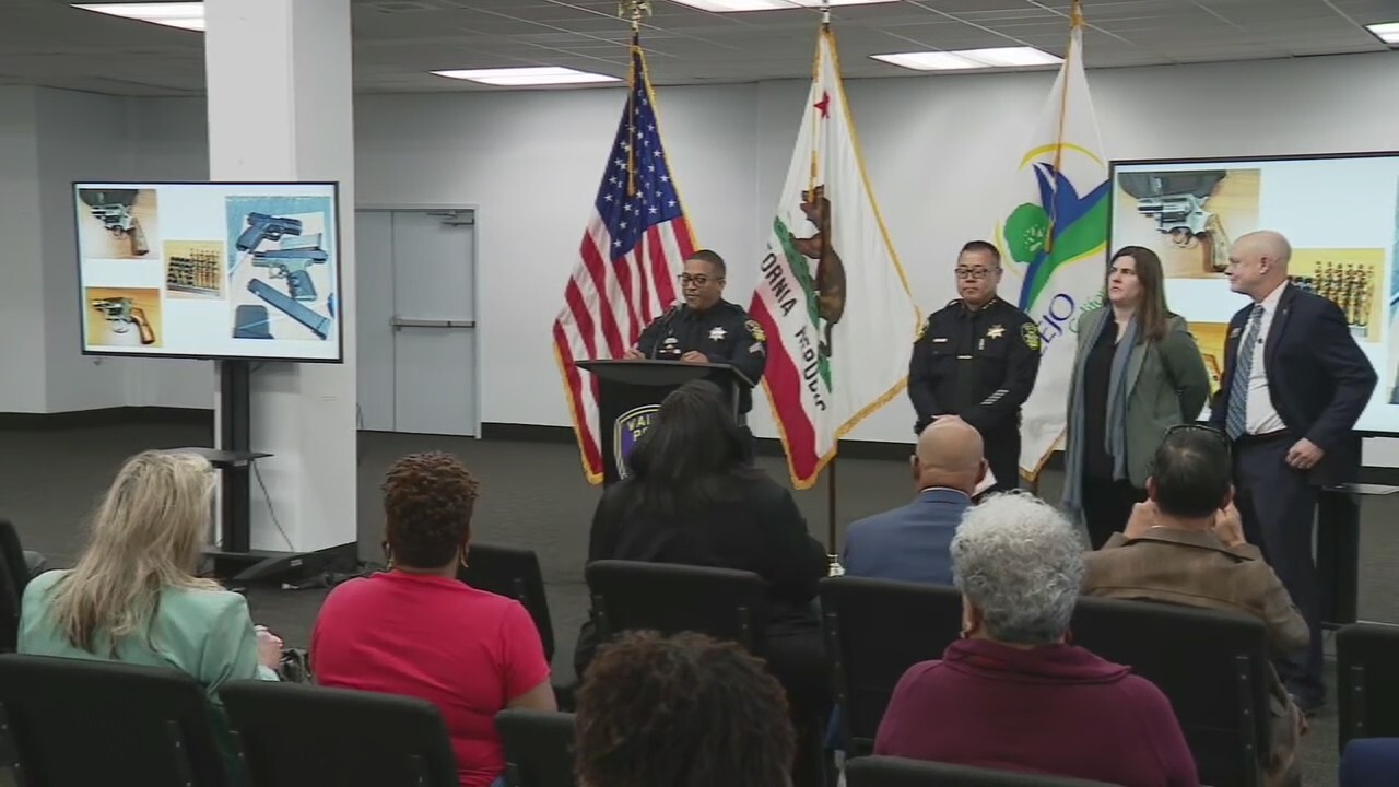 Vallejo PD joint press conference with DOJ, FBI