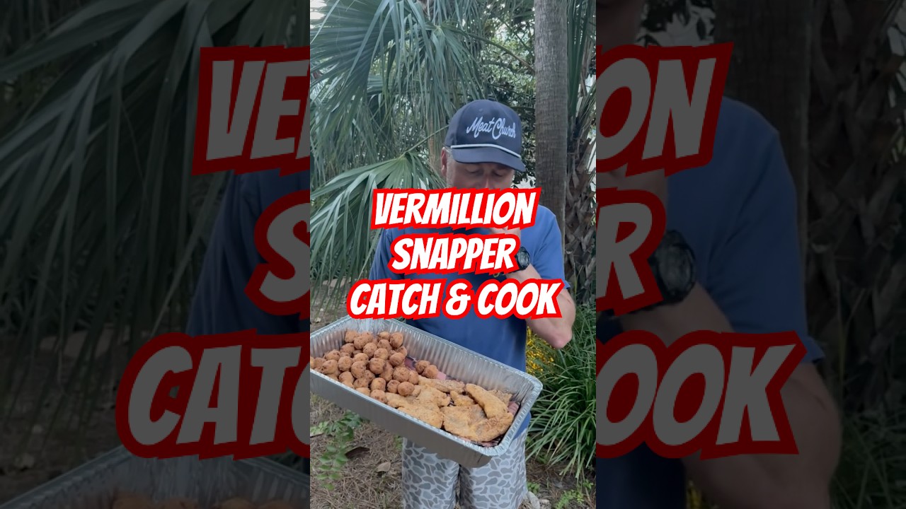 Cook ultimate beach house vermillion snapper with Holy Voodoo