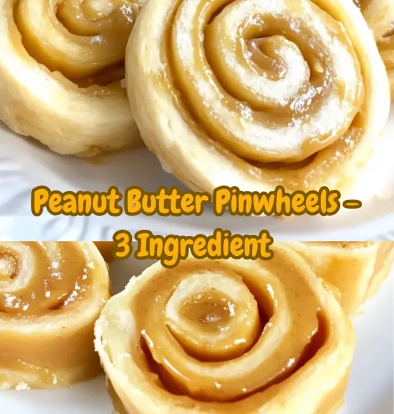 This 3-Ingredient Peanut Butter Pinwheel Recipe is So Simple and Delicious!