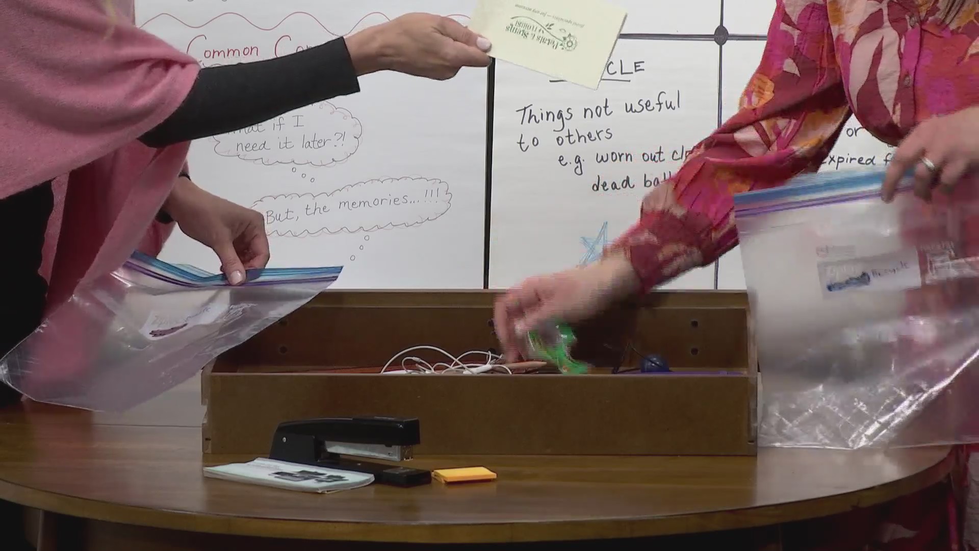 How can I organize my junk drawer?