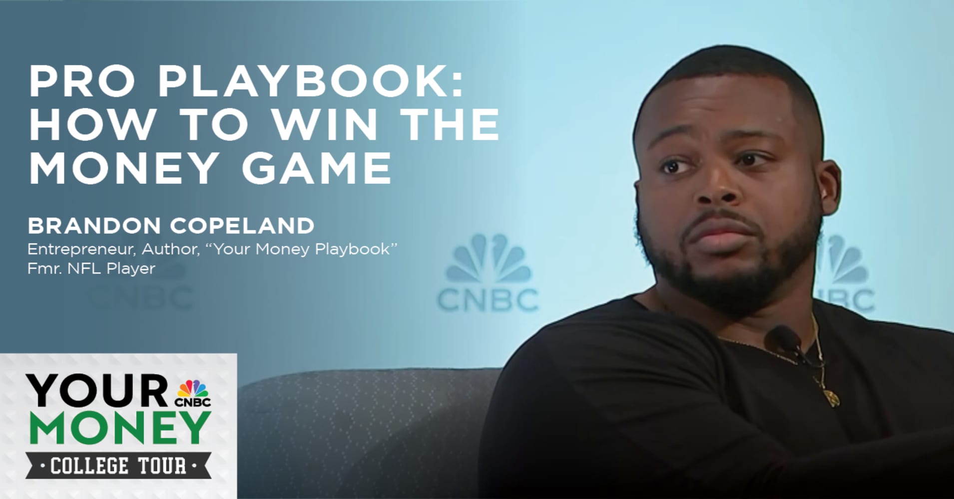 Pro Playbook: How to Win the Money Game with Former NFL Player Brandon ...