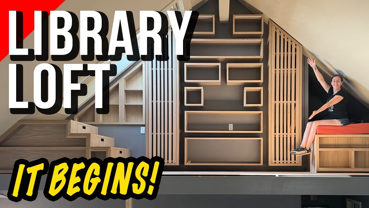 Library Loft Build: How to Prep for a Big Remodel
