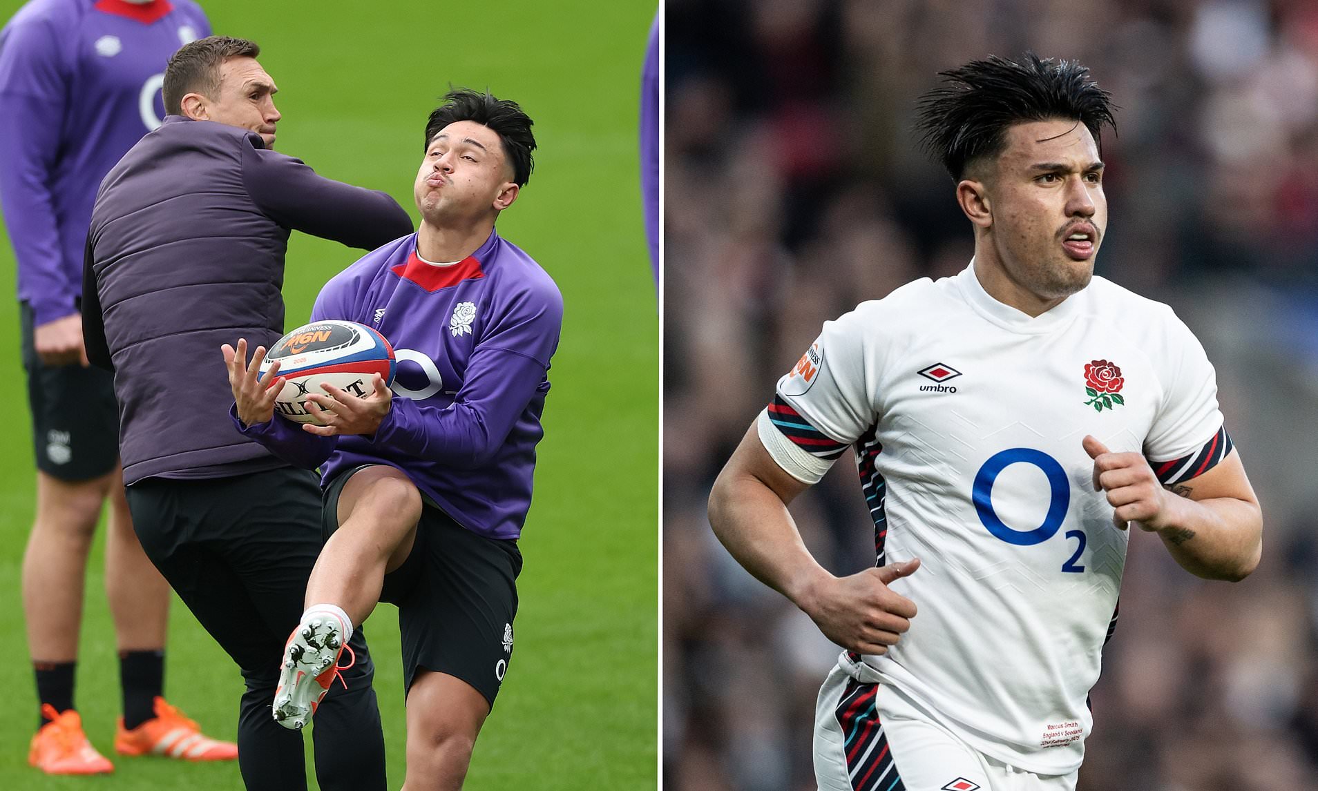 England 'can't bin' Marcus Smith at No 15, says assistant coach Kevin ...