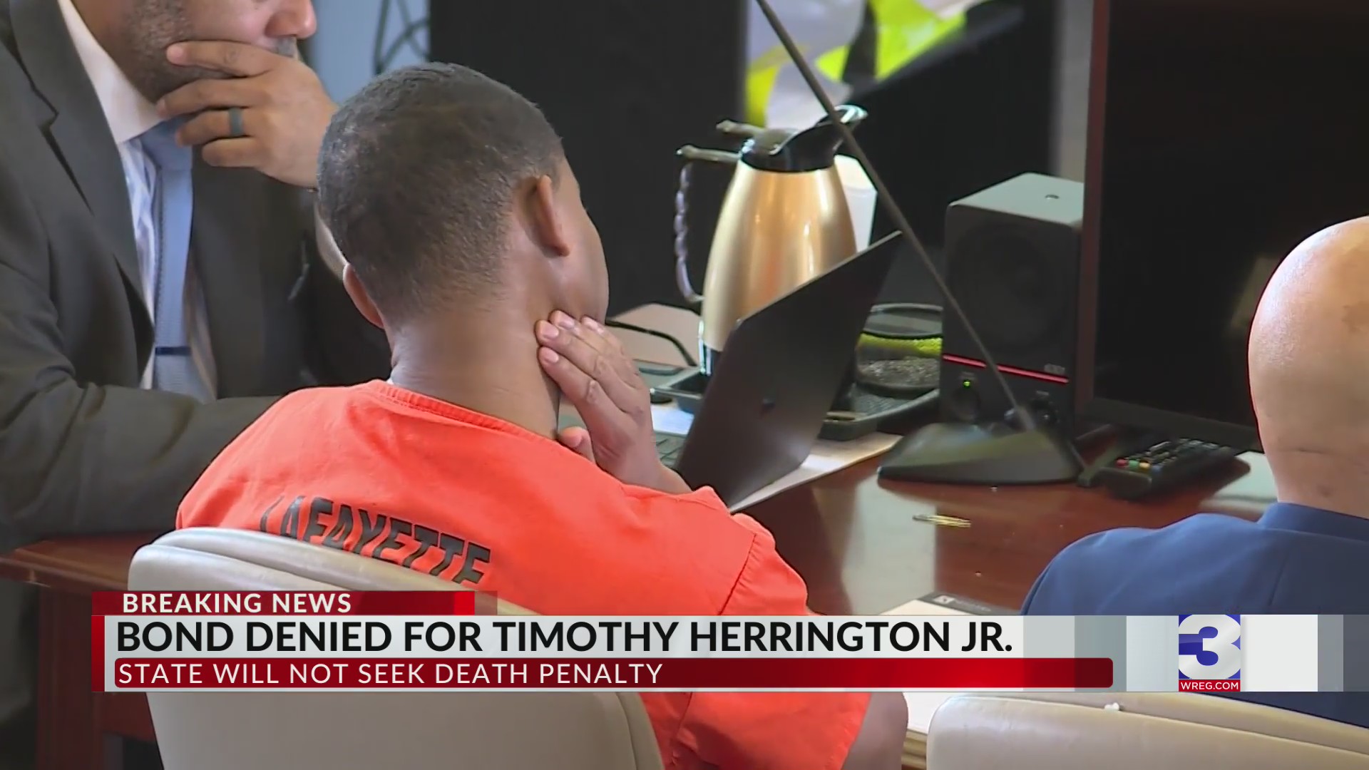 Bond denied for Timothy Herrington; state will not seek death penalty