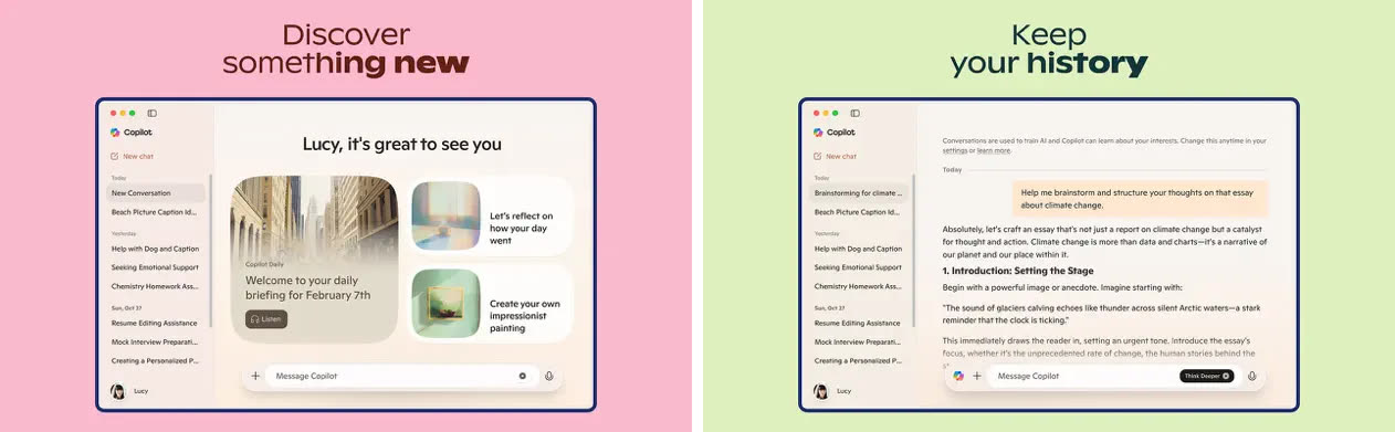 Microsoft lance une app macOS native pour Copilot