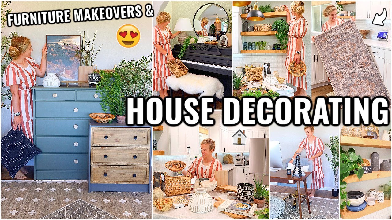 House Decorating and Furniture Makeovers! 😍