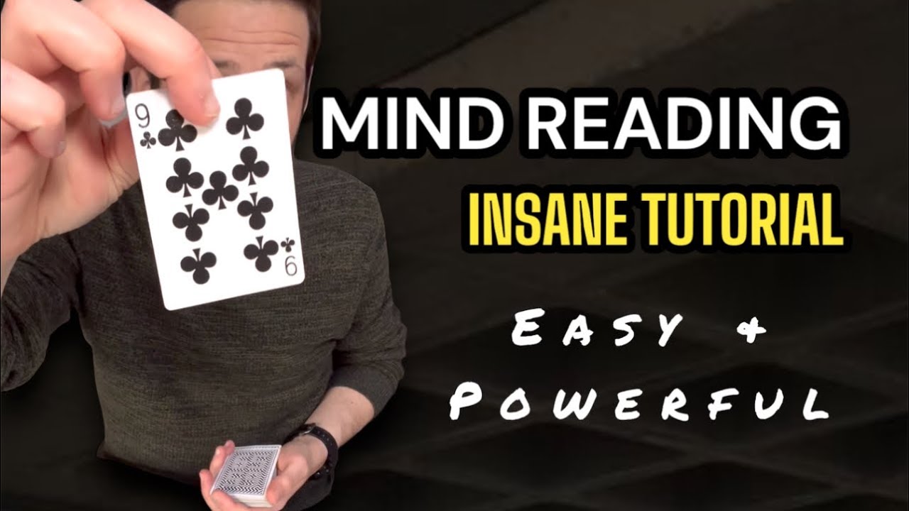Incredible Mind Reading Trick – Learn It Now!