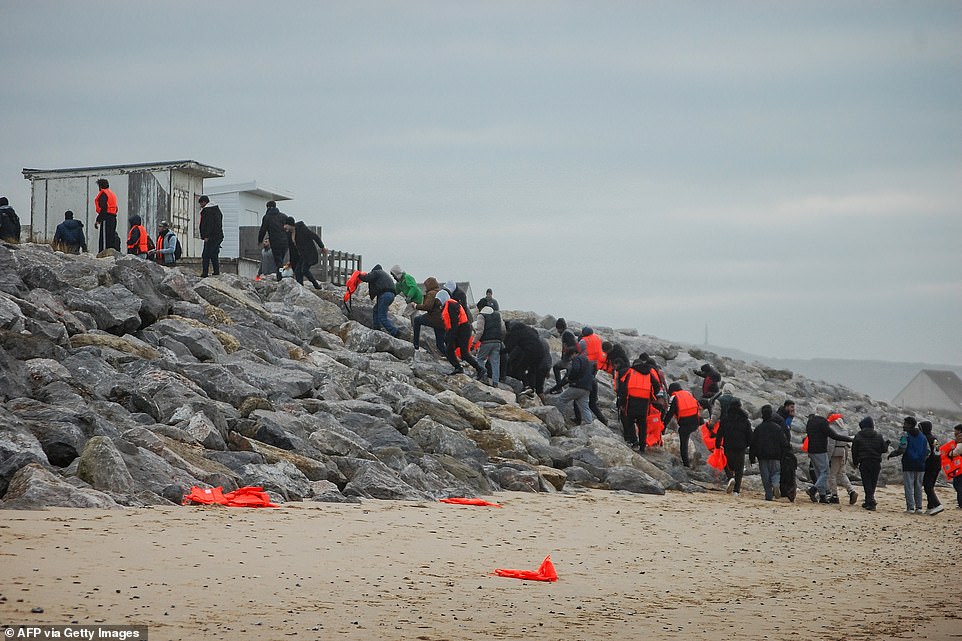 Number of asylum claims in Britain hits record 108,000 in a year