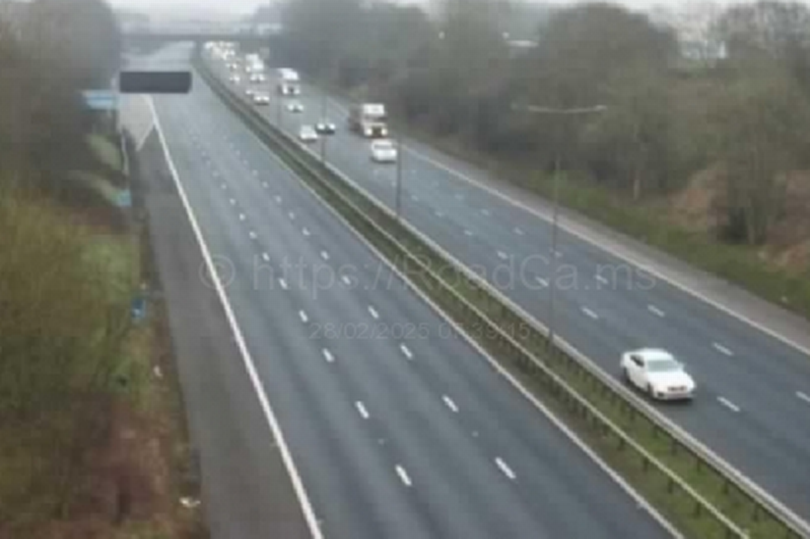 M6 closed southbound and diversion in place after serious crash
