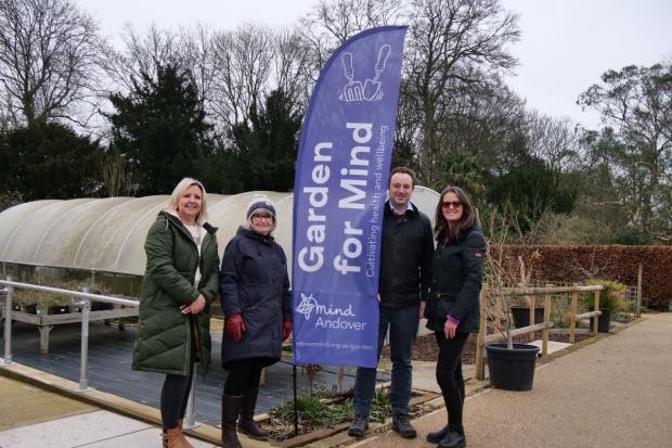Winchester MP visits new garden project for mental health and climate ...