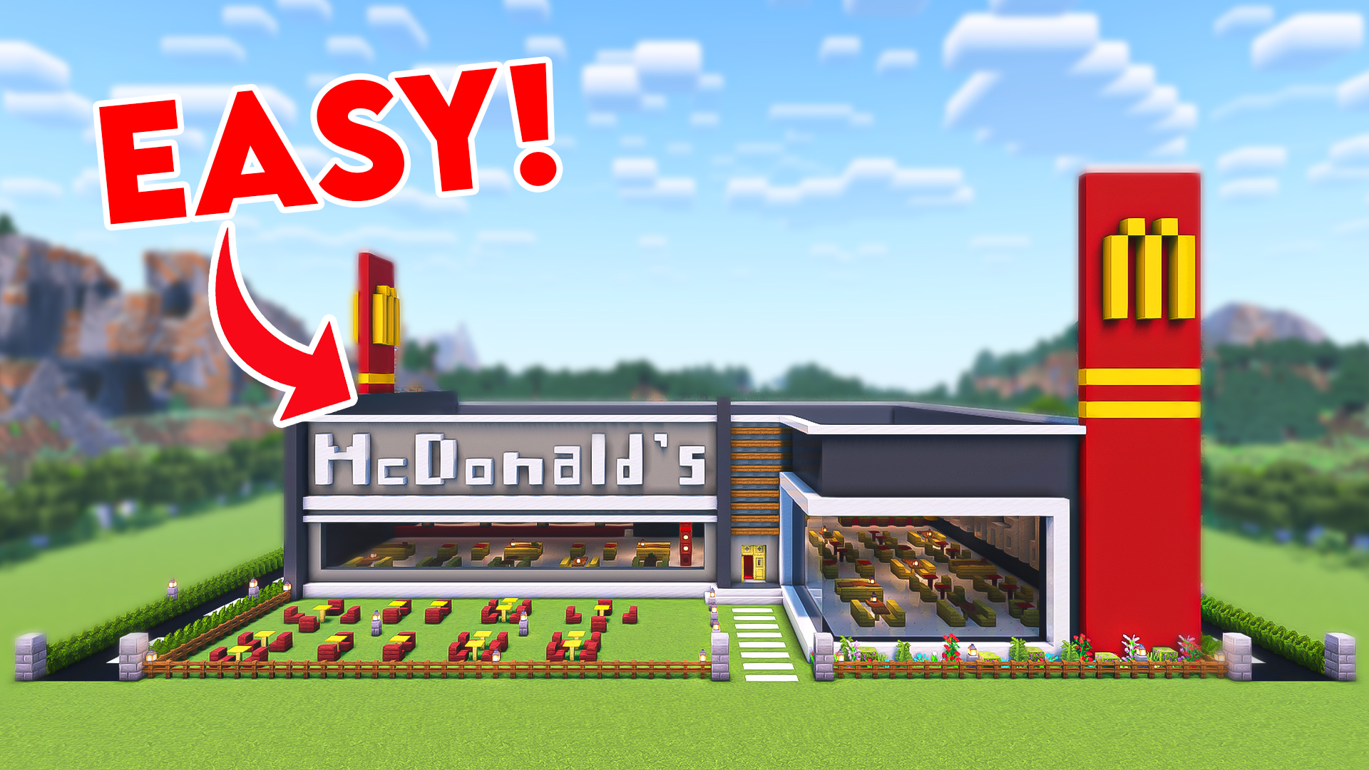 🍔 Bouw McDonald's in Minecraft – Fastfood Plezier!