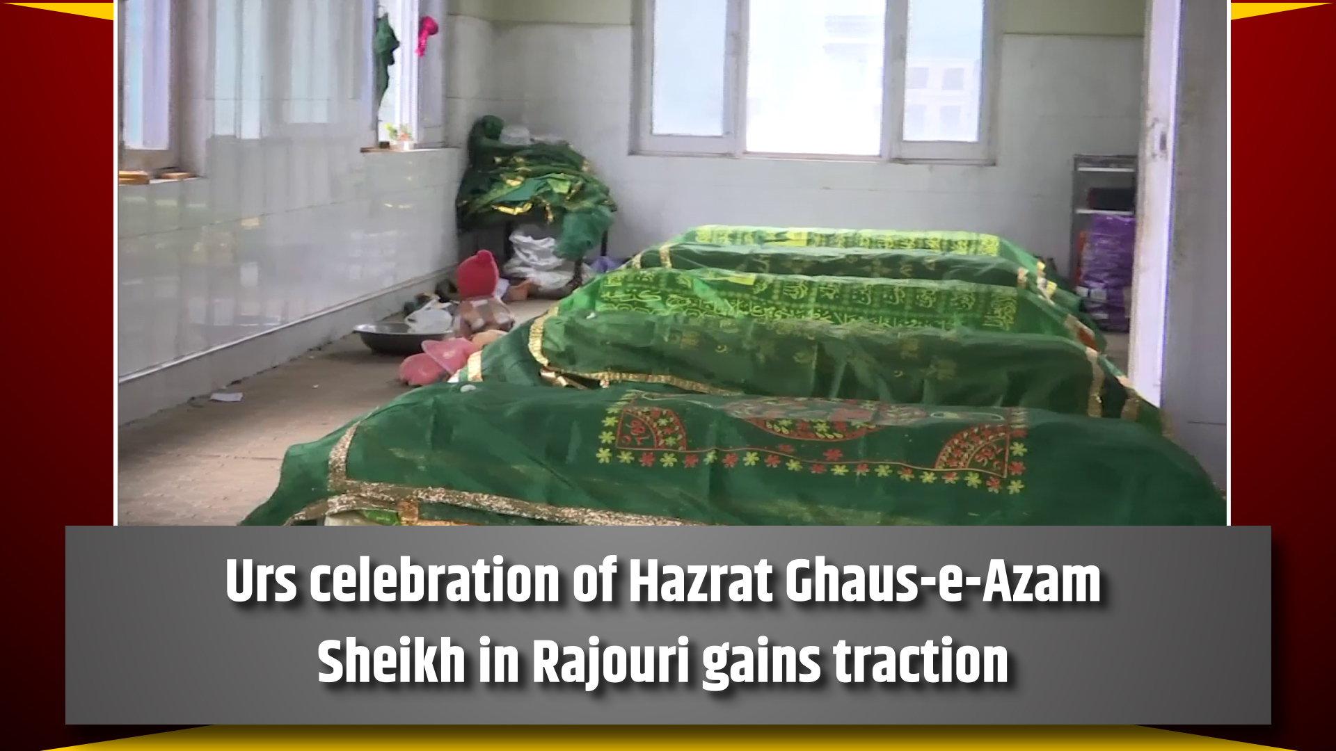 Urs celebration of Hazrat Ghaus-e-Azam Sheikh in Rajouri gains traction