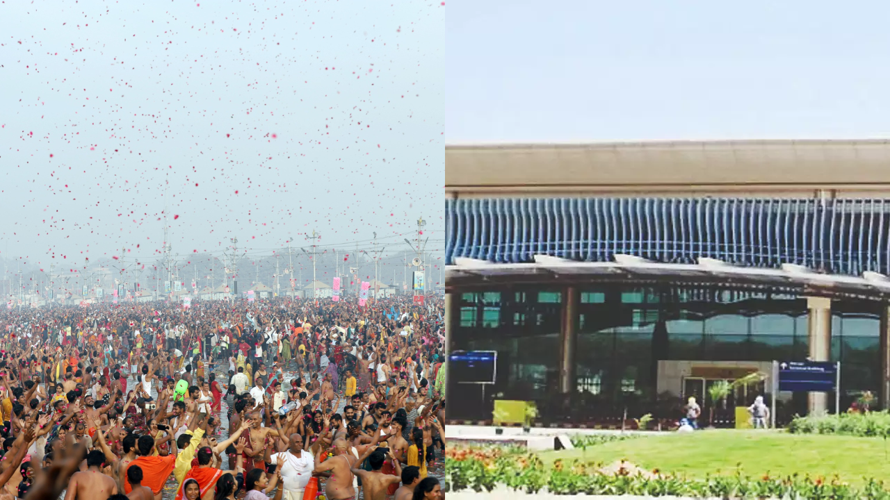 Maha Kumbh 2025: Prayagraj airport footfall, flight movements soared to ...