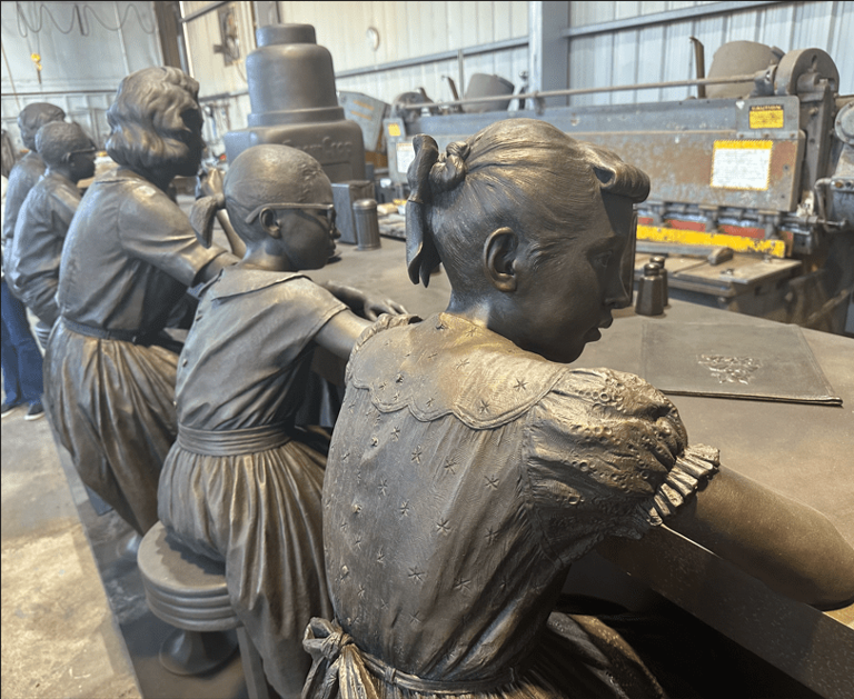 Lunch counter sculpture to honor Civil Rights Activist Clara Luper in ...
