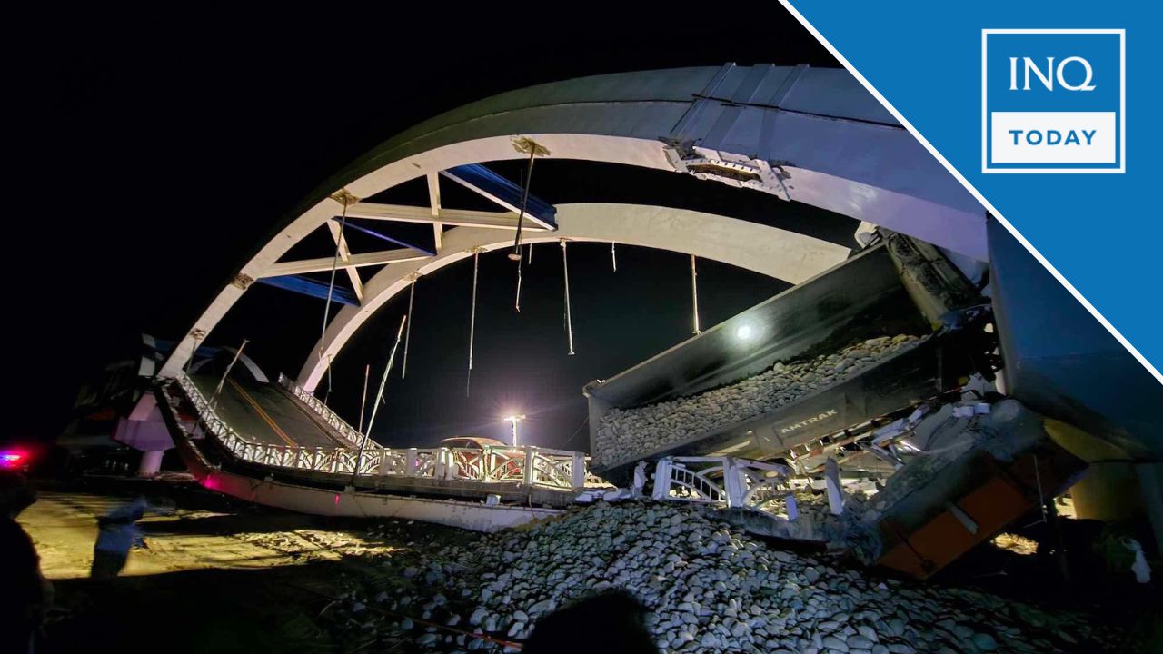 4 cars fall into river as newly retrofitted bridge in Isabela collapses ...