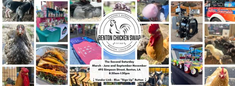 Benton Farmers Market: Where feathers and fun collide