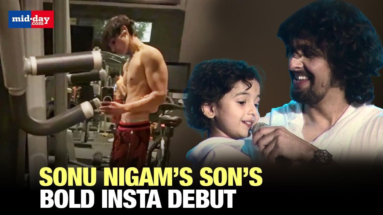 Sonu Nigam`s 17-Year-Old Son Nevaan Shows Stunning Physical ...