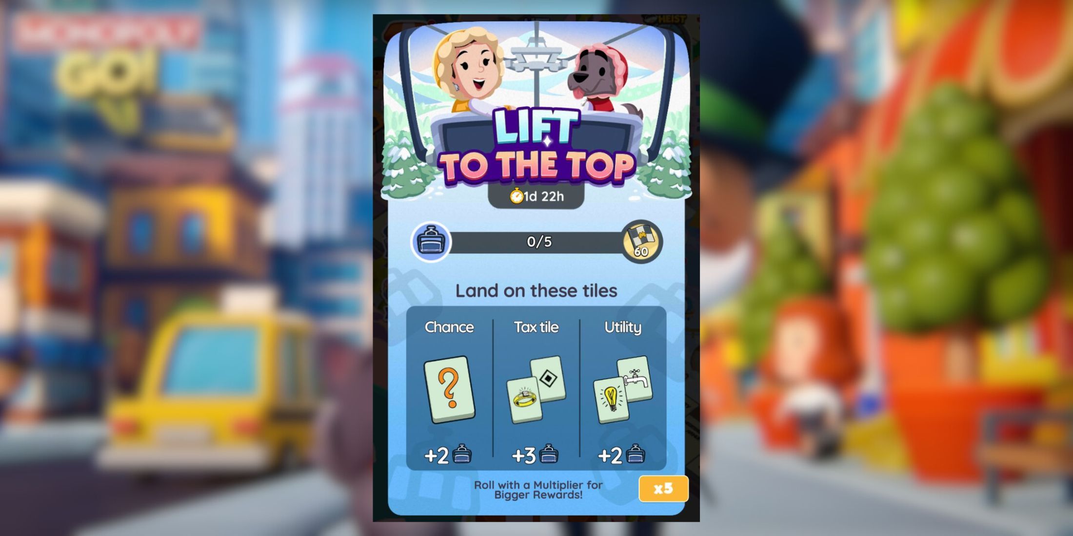 Monopoly GO: Lift To The Top Rewards And Milestones