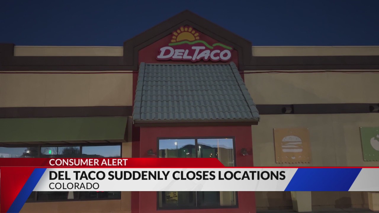 Del Taco suddenly closes Colorado locations