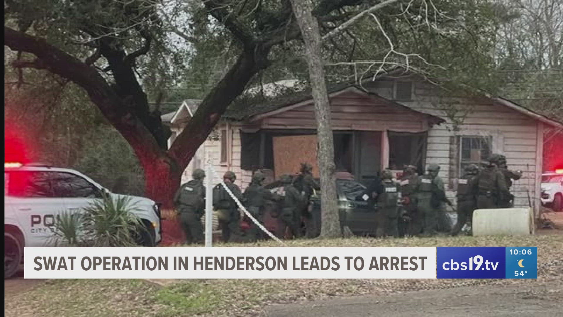 SWAT operation in Henderson leads to arrest