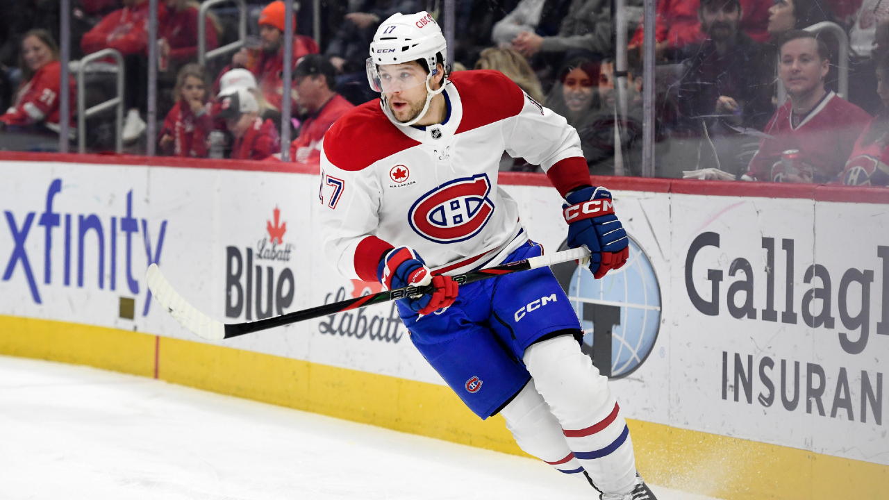 Canadiens’ Josh Anderson out vs. Flyers for family reasons