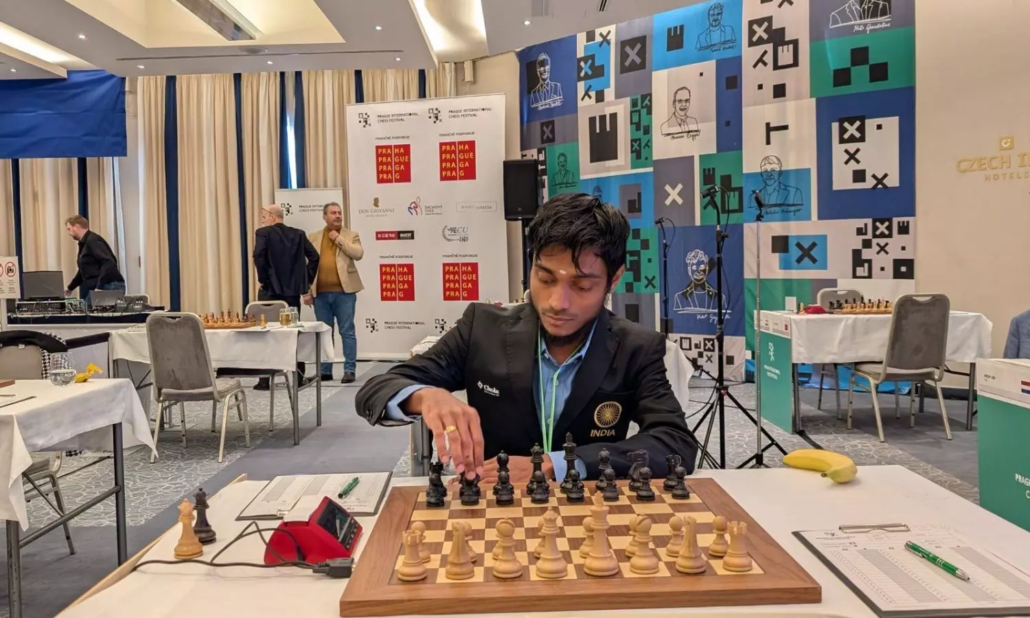 Prague Chess: Chithambaram beats Keymer, Praggnanandhaa settles for a draw