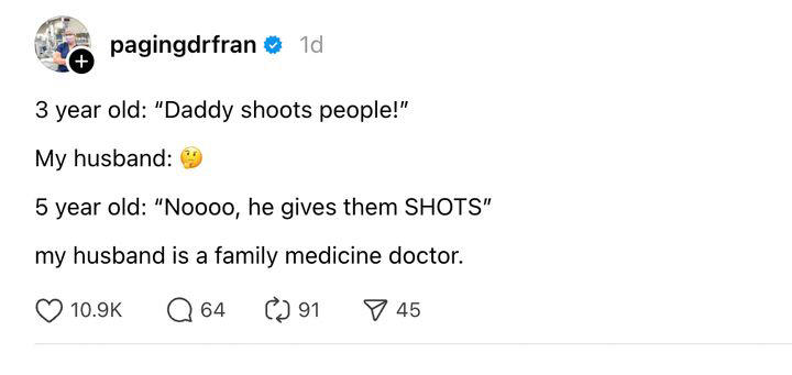 The most hilarious posts from parents in 2025