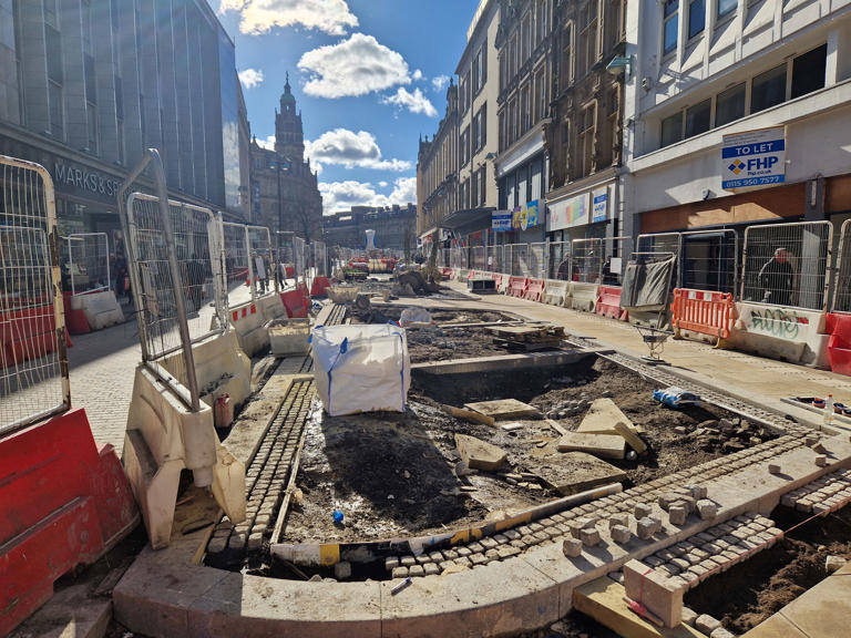 Fargate: Video and photos show major Sheffield city centre street as ...