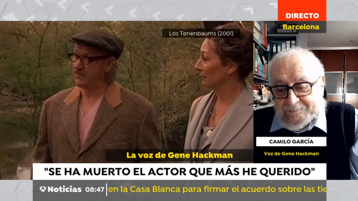 Camilo García, la voz de Gene Hackman en español: “Se ha muerto el ...