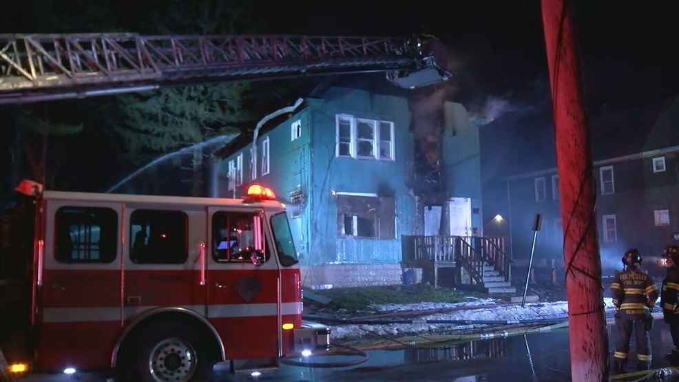 Crews battle vacant house fire on Watkin Terrace