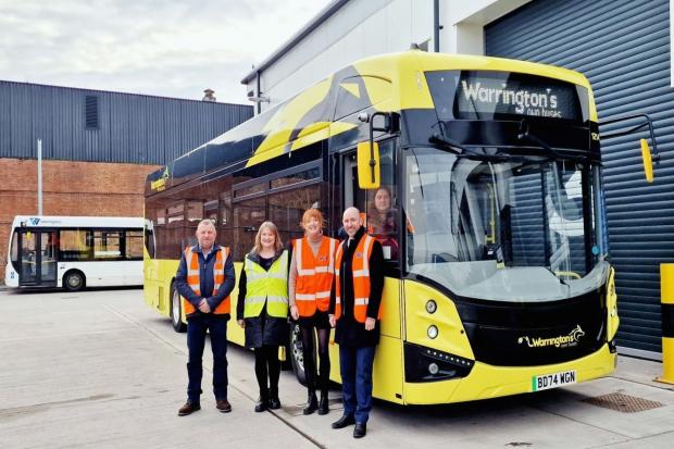 MP meets Warrington’s Own Buses to discuss changes to bus services