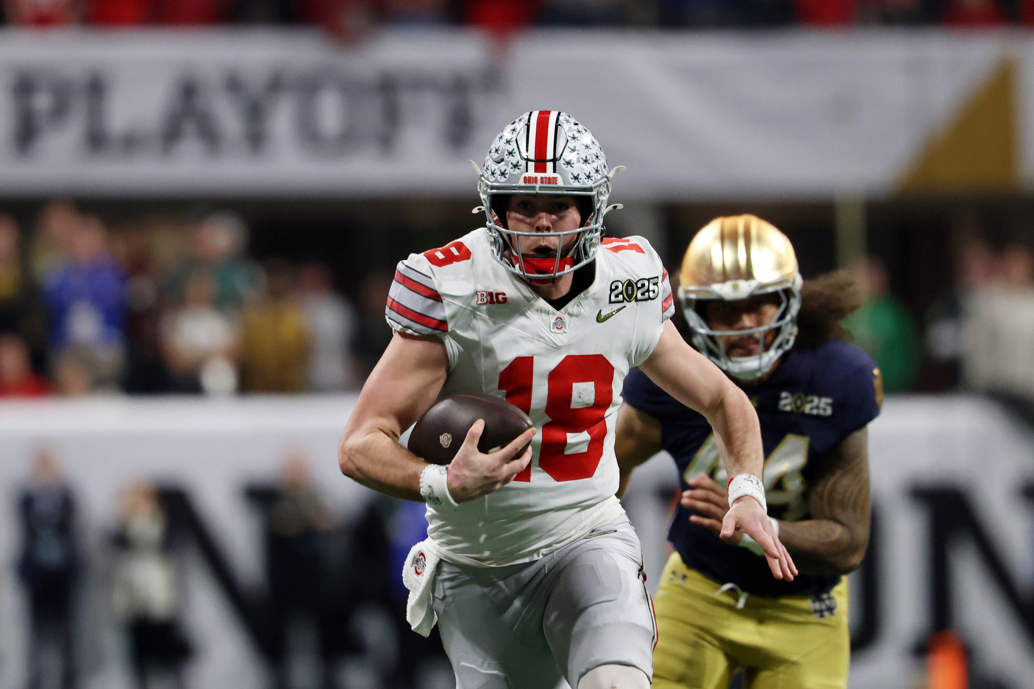 Will Howard thought he'd be Notre Dame QB instead of Riley Leonard ...