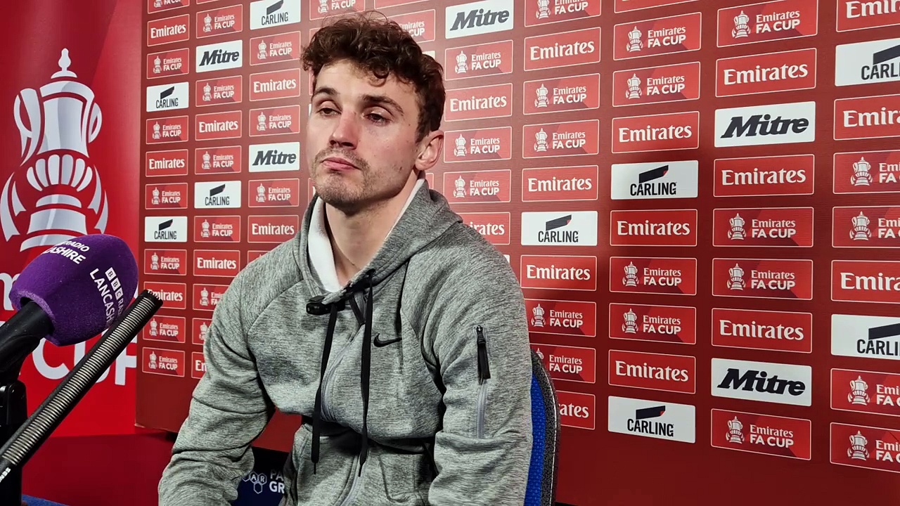 Ryan Ledson pre-Burnley FA Cup clash