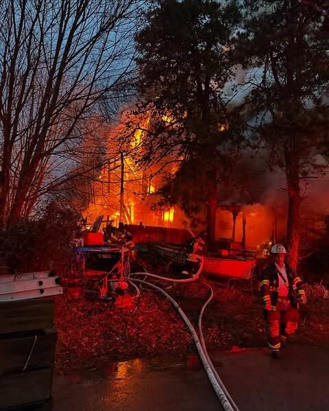 Man rescued from house fire in Stonington