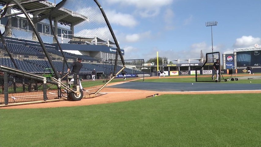 Behind the scenes tour of the Yankees spring training facility in Tampa