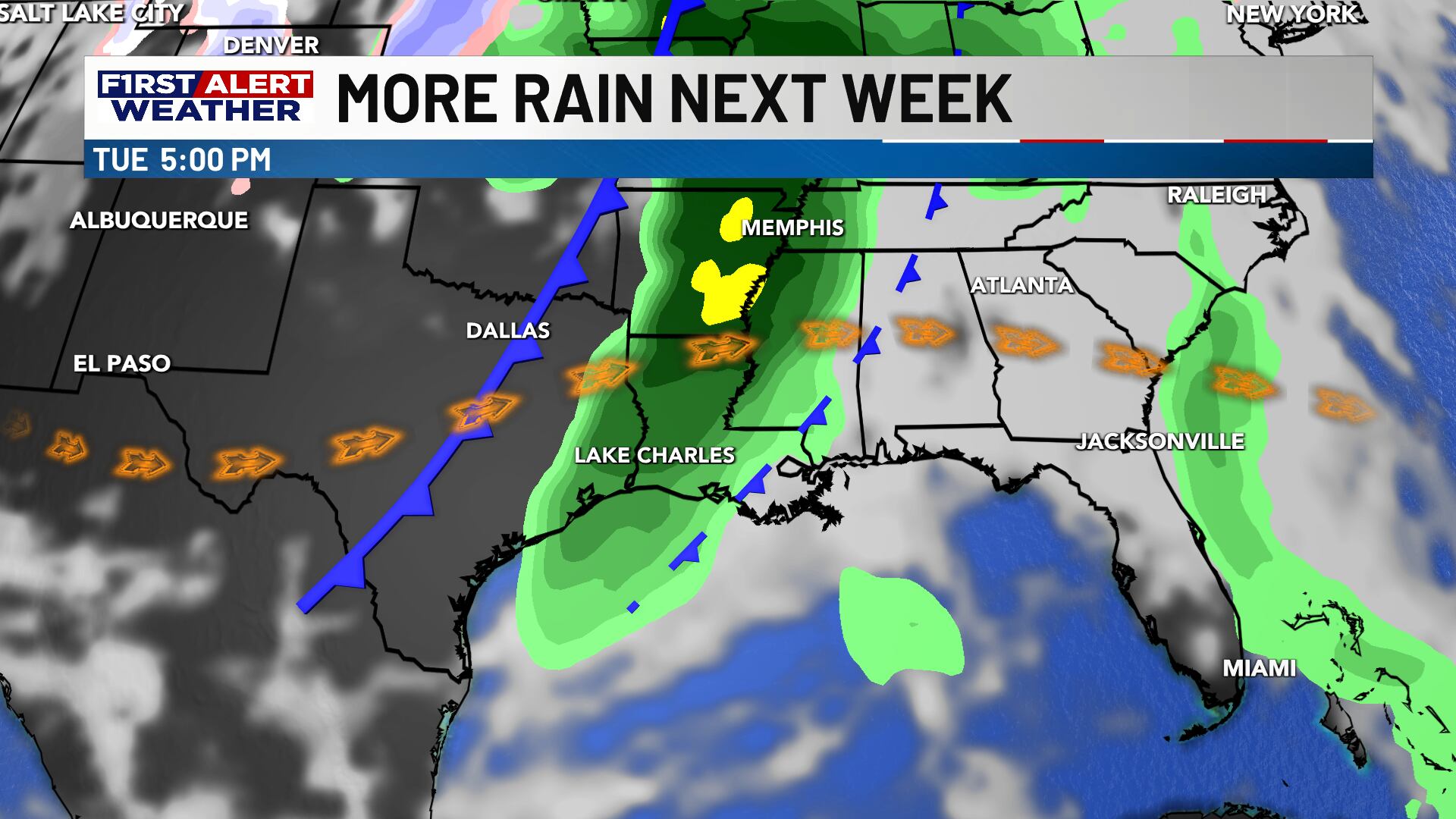 First Alert Forecast: Nice weather through Sunday; but storms could be ...