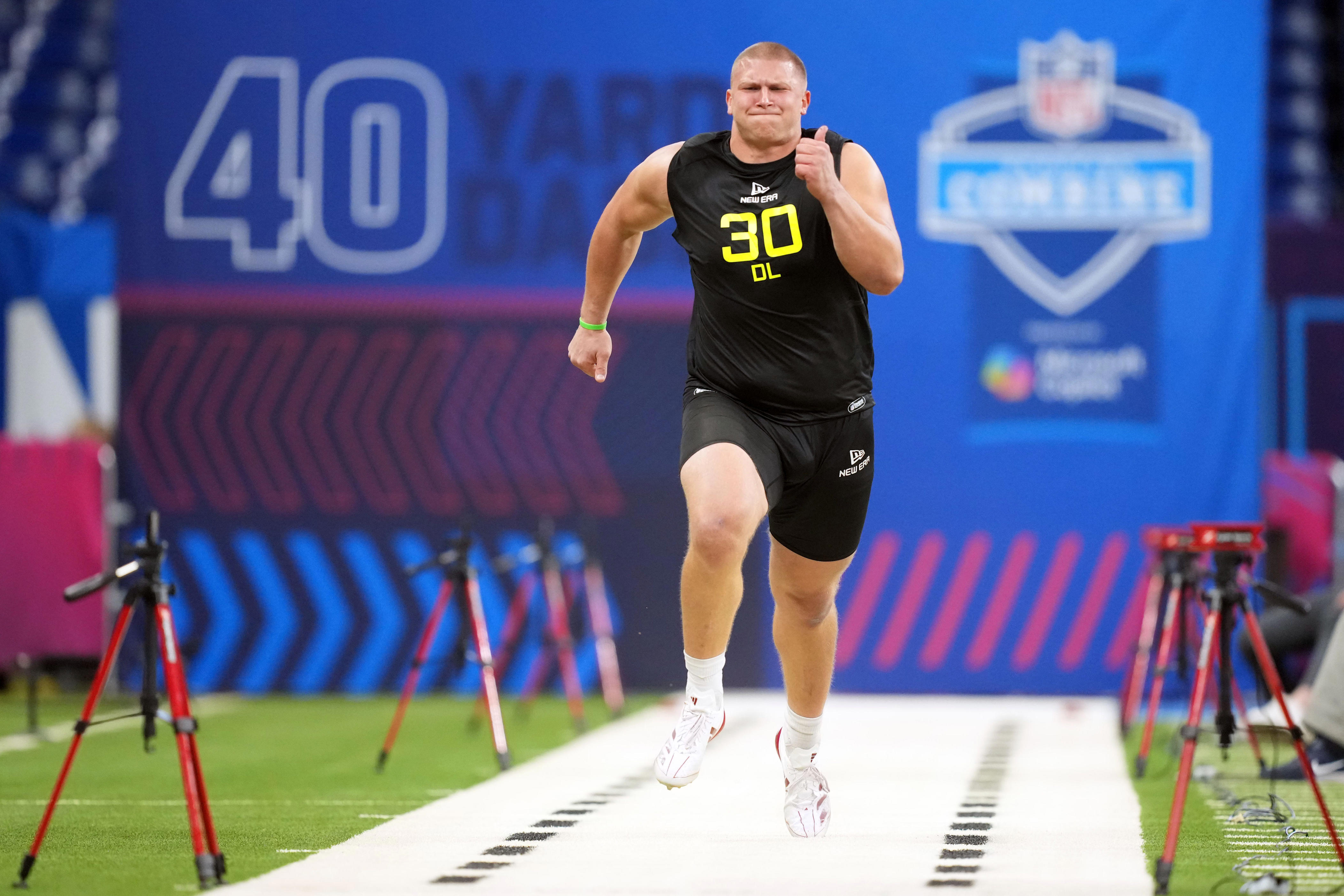 Ty Robinson improves draft stock at NFL scouting combine