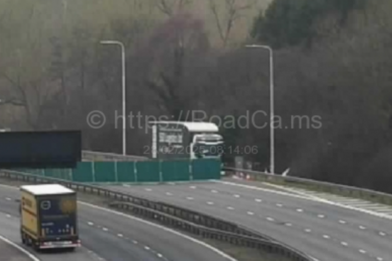M6 crash: Lorry driver killed and motorist seriously injured as major ...