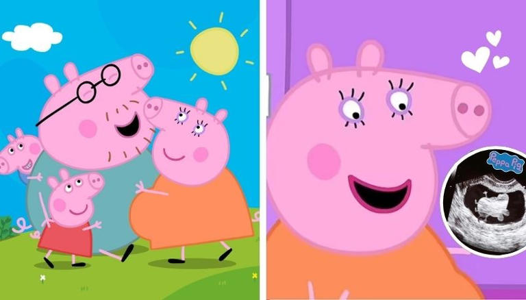 Big news for Peppa and George: Mummy Pig is having a baby!