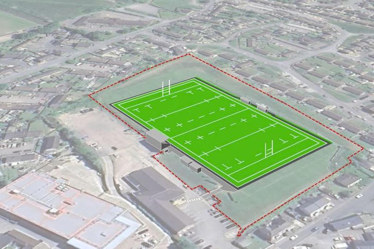 Company to fund £1.3m new pitch at Cinderford Rugby Club